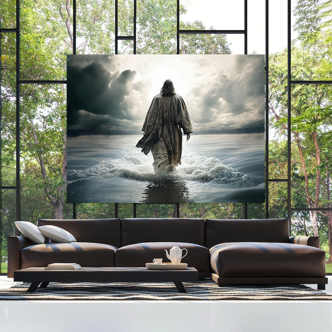 Jesus 1 Canvas Wall Art Decor - Etsy
