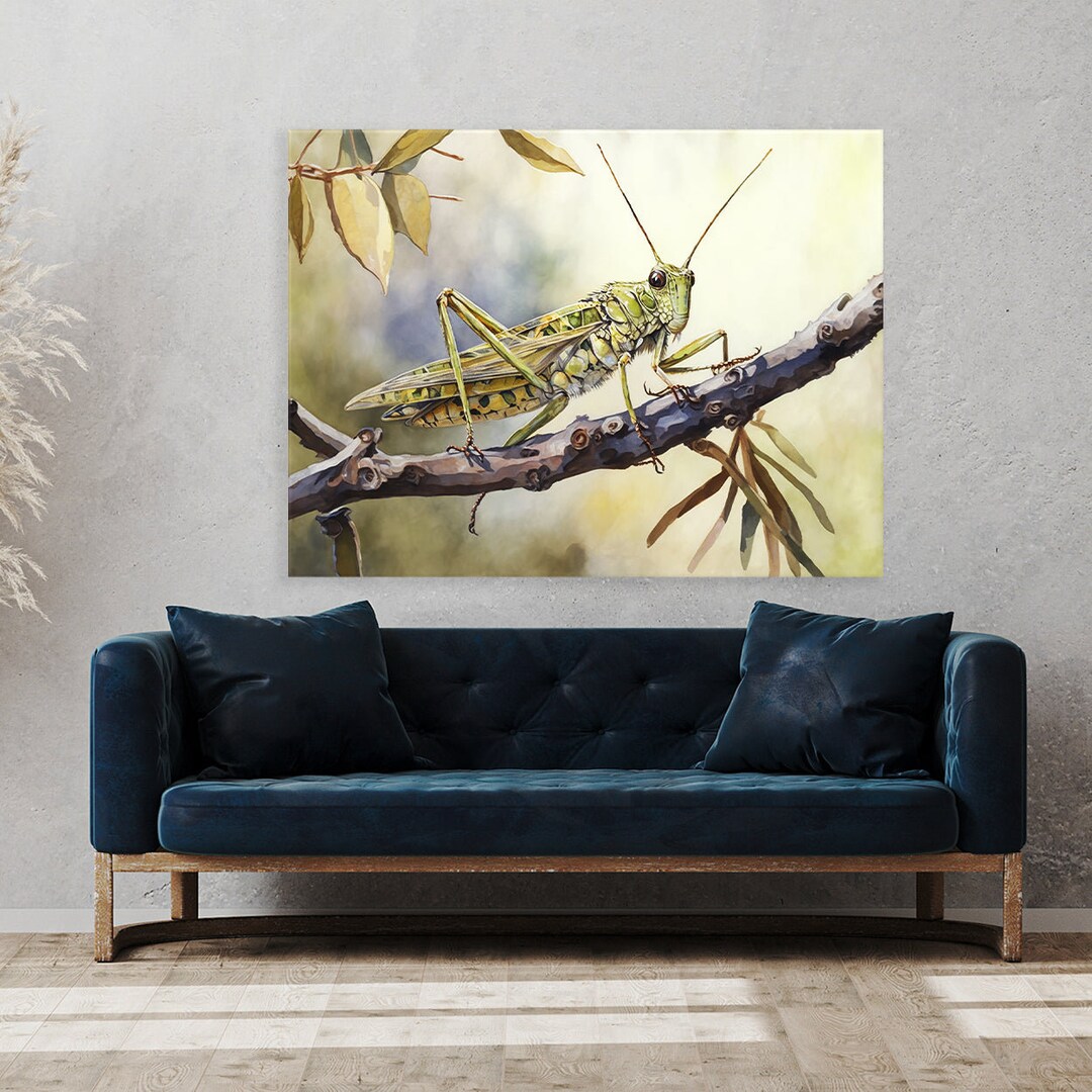 Cricket Watercolor 15 Canvas Wall Art Decor - Etsy