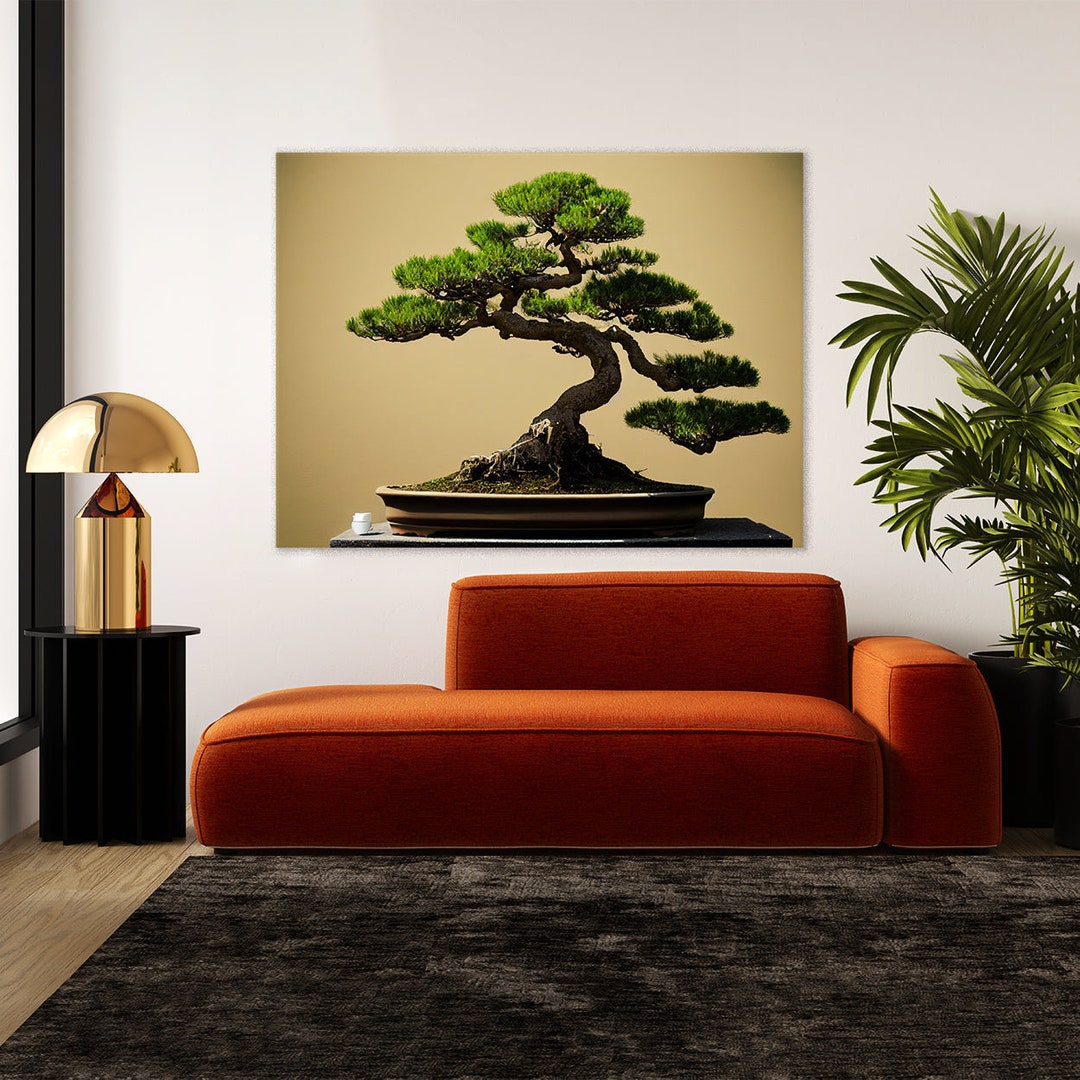 Bonsai Tree 24 Canvas Wall Art Decor - Etsy