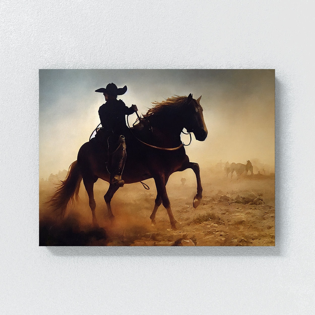 Western Cowboy 49 Canvas Wall Art Decor - Etsy