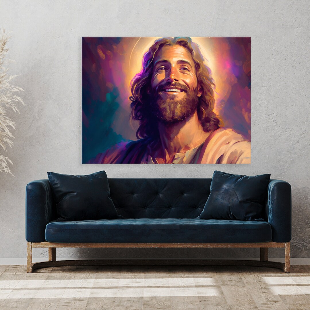 Jesus Art Jesus Hope Joy 20 Canvas | Wall Art Home Decoration Painting ...