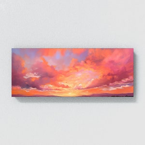 Cloud Sky Colors 34 Canvas Wall Art Home Decoration Painting Poster ...