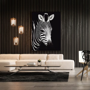 Zebra 13 Canvas Wall Art Decor - Etsy