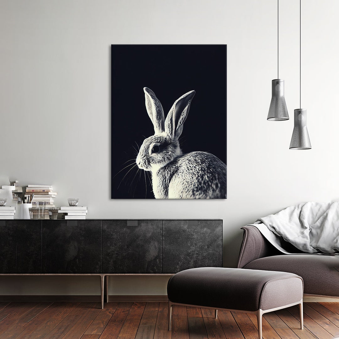 Rabbit 10 Canvas Wall Art Decor - Etsy
