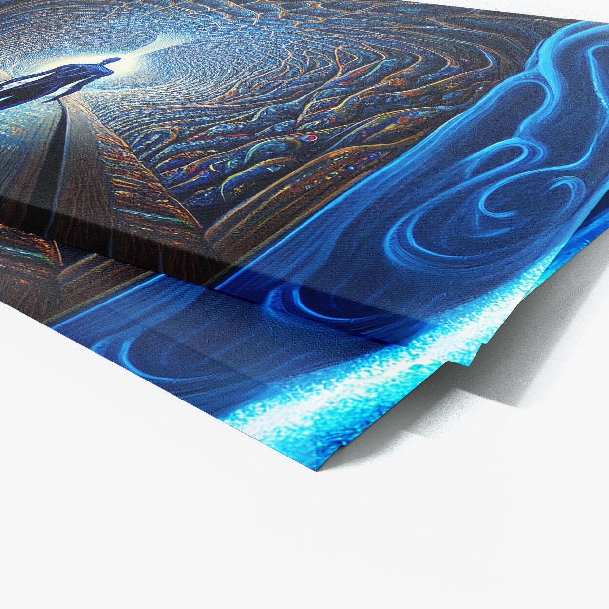 Dmt Trippy Entering Dmt Tunnel 74 Canvas Wall Art Home - Etsy Canada