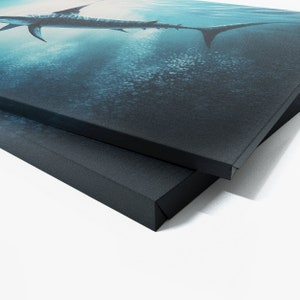 Swordfish Realistic Scene 15 Canvas | Wall Art Home Decoration Painting ...