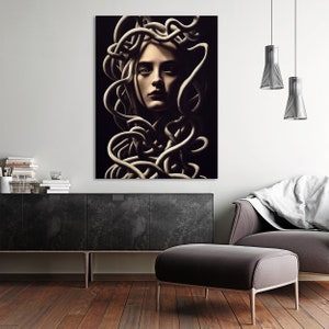 Medusa 12 Canvas Wall Art Decor - Etsy