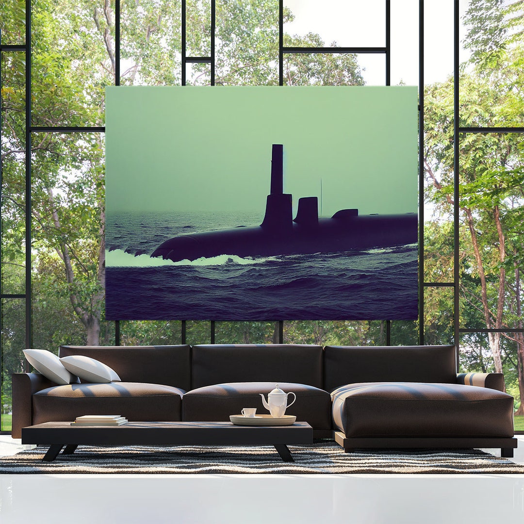 U-Boot 2 Leinwand Wand Kunst Dekor - Etsy.de