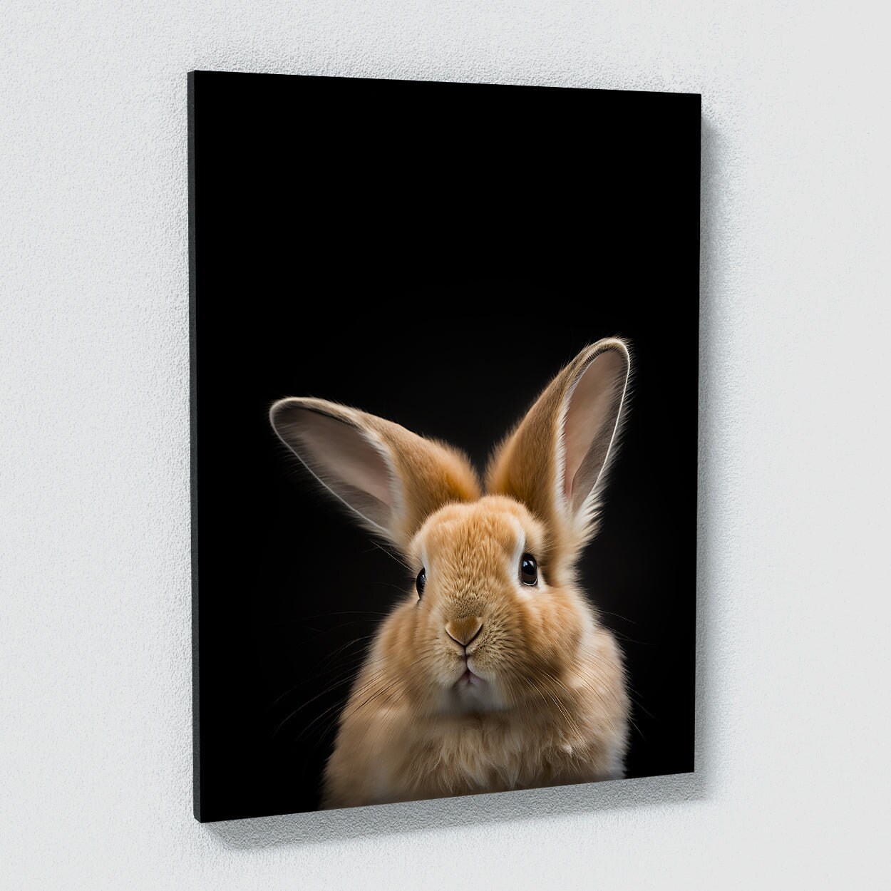 Rabbit Canvas Wall Art Decor - Etsy Canada
