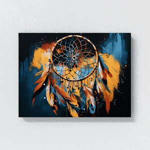 Native American Dreamcatcher 63 Canvas | Wall Art Home Decoration ...