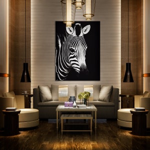 Zebra 13 Canvas Wall Art Decor - Etsy