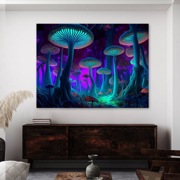 Trippy Canvas Art - Etsy