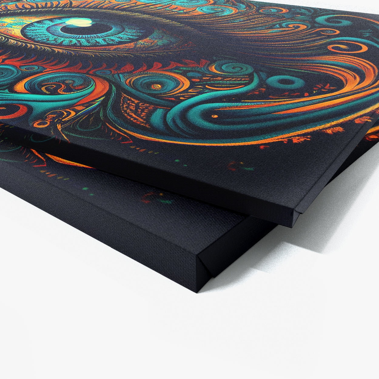 Dmt Trippy Psychedelic Eye 4 Canvas Wall Art Decor - Etsy