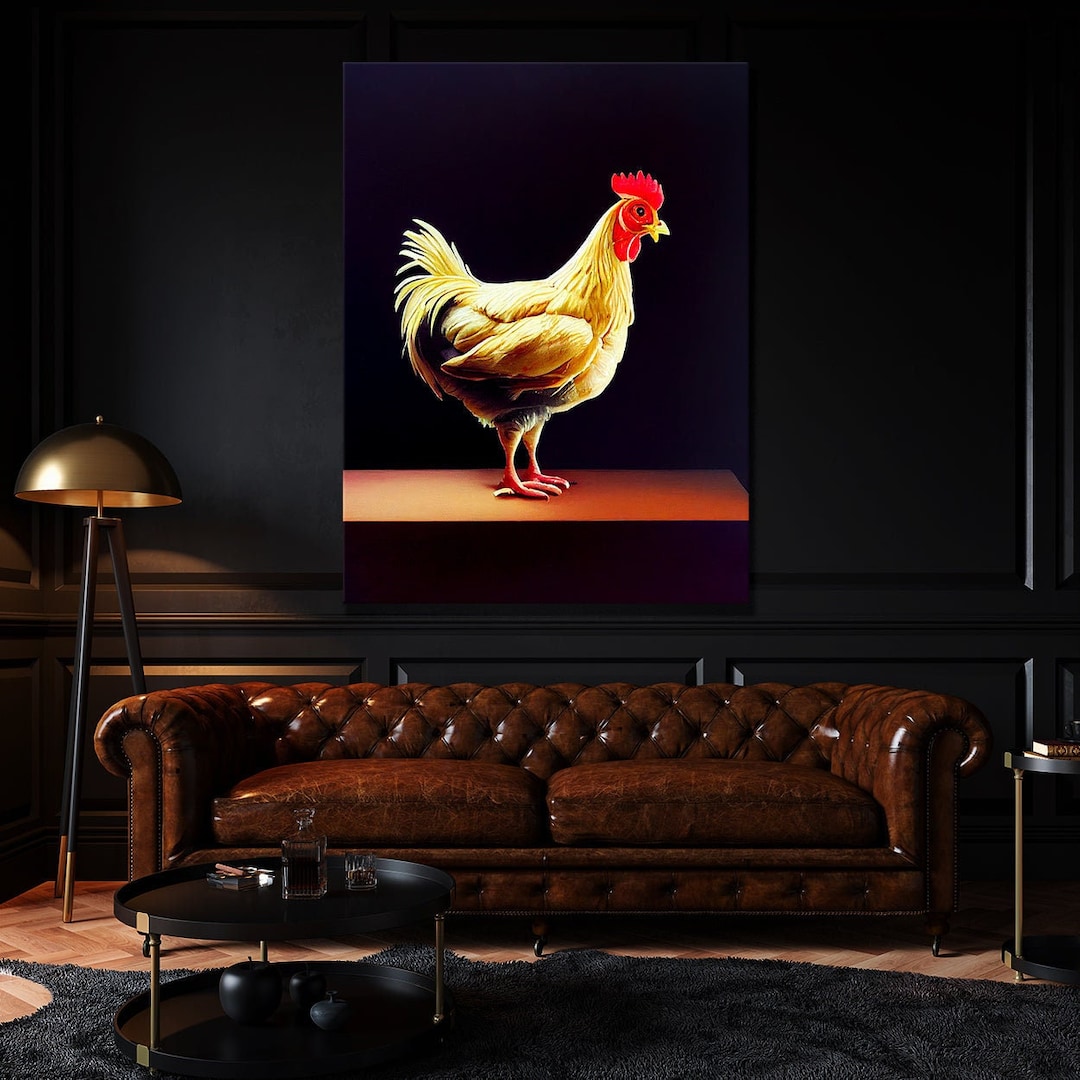 Chicken 10 Canvas Wall Art Decor - Etsy