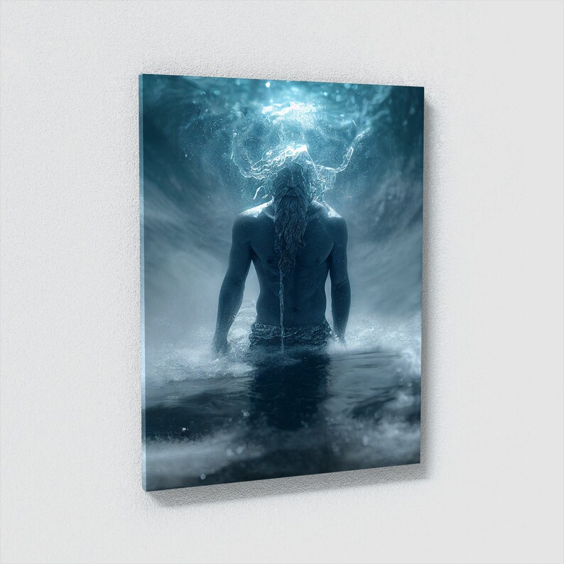 Poseidon 7 Canvas Wall Art Decor - Etsy