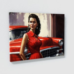 Pin up Classic 5 Canvas | Wall Art Home Decoration Painting Poster ...
