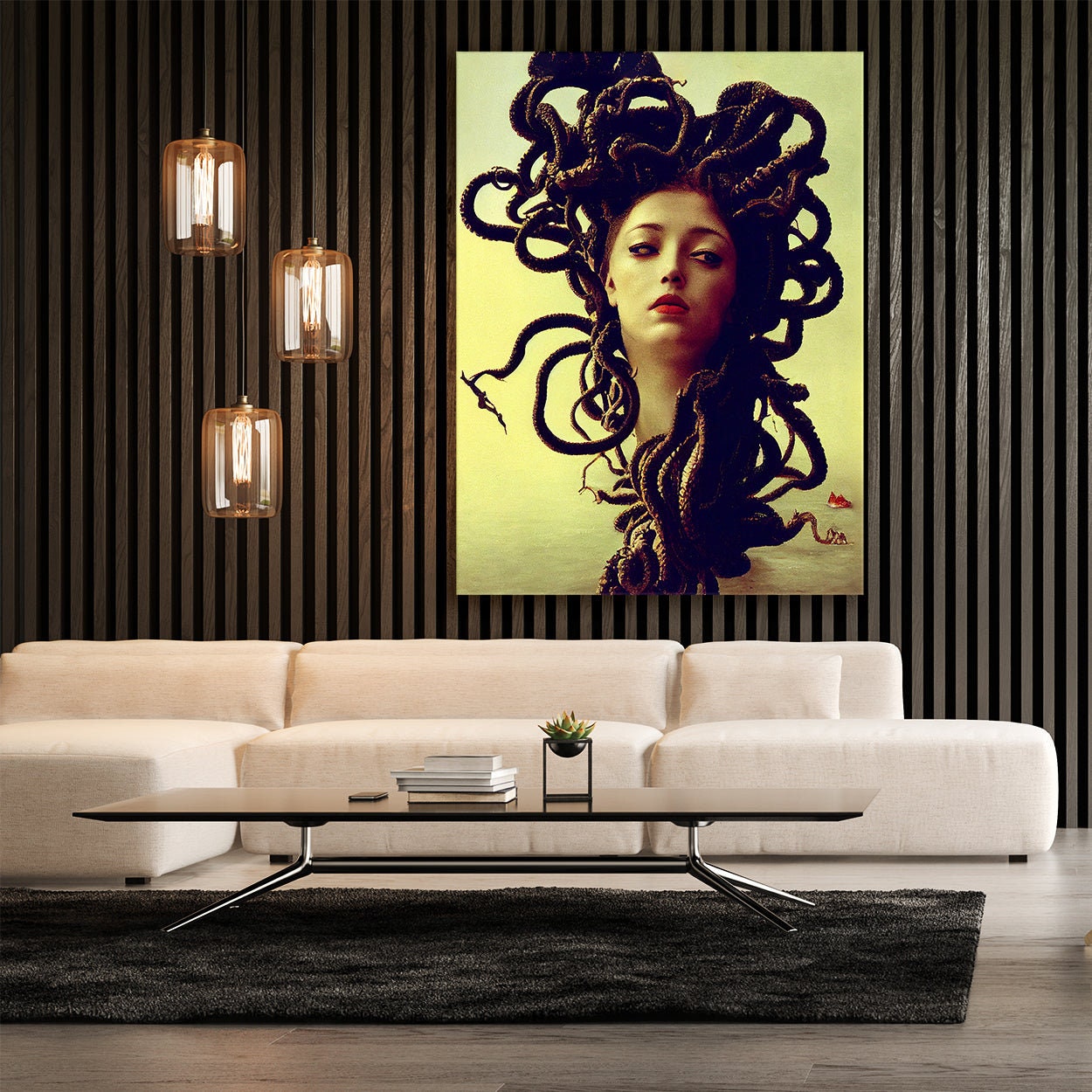 Medusa 7 Canvas Wall Art Decor - Etsy