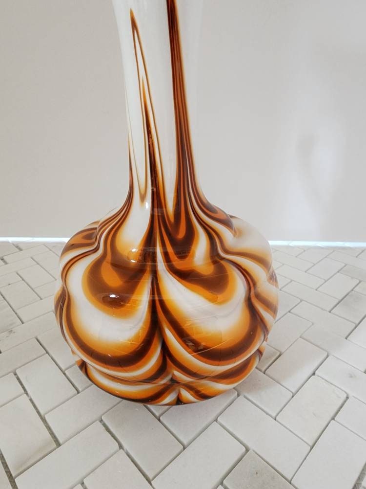 1960's Opalina Fiorentina Pitcher Made by Stelvia in Italy Empoli Glass ...