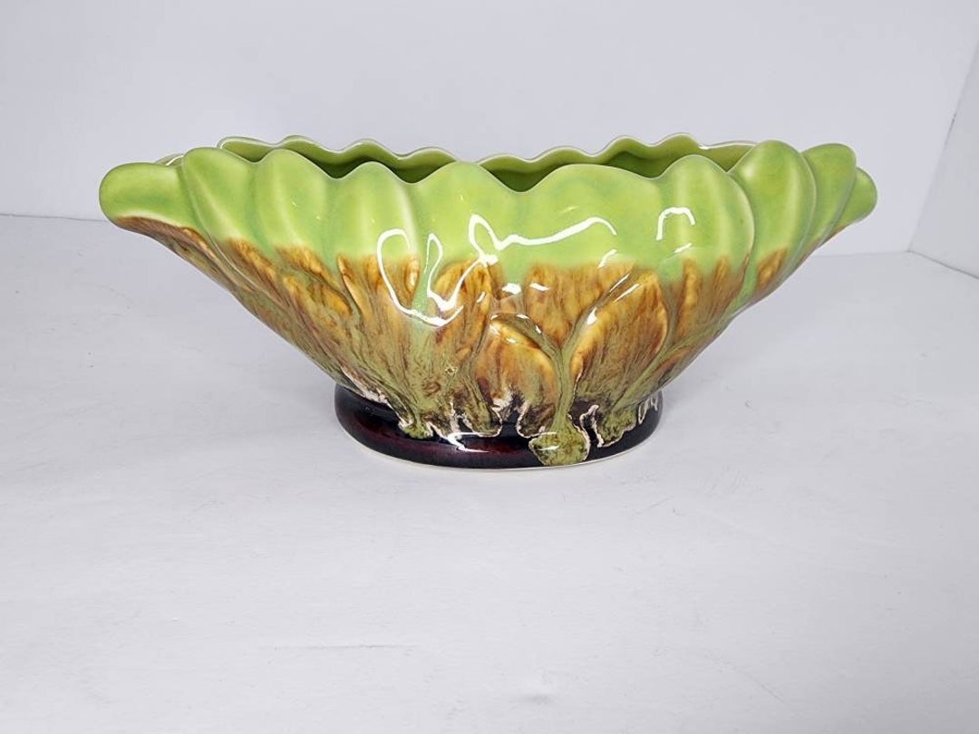 Vintage ESD Japan Ceramic Hand Painted Planter or Bowl - Etsy