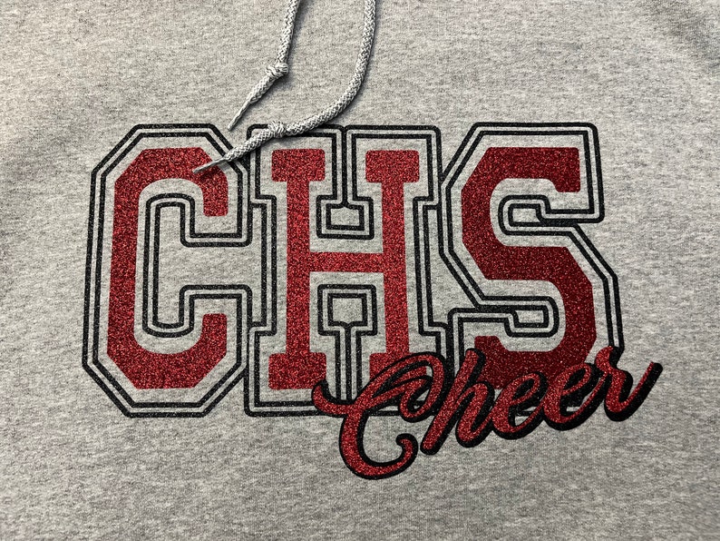 Personalized Cheerleading Hoodie - Etsy