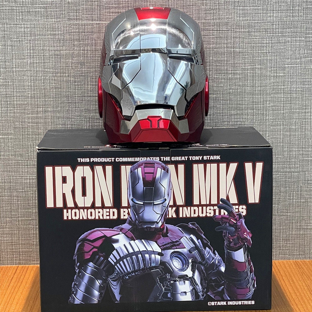 Metal Iron Man Helmet for sale | Only 4 left at -70%