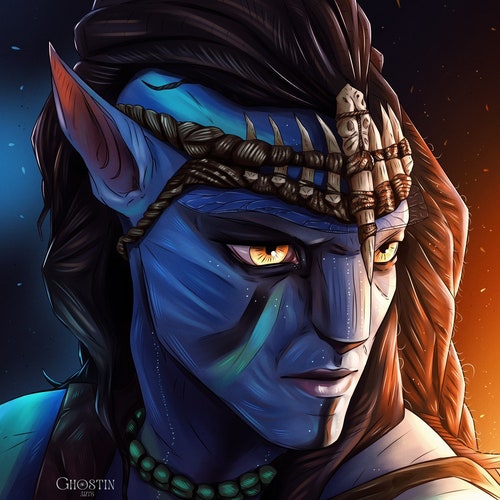 Print of Jake Sully AVATAR /A4 Fan Art - Etsy