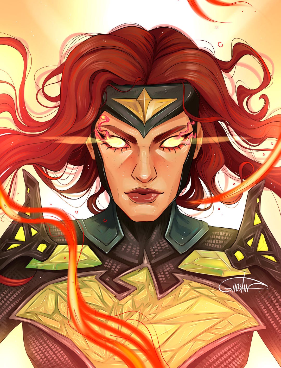 Print of Phoenix Jean Gray (marvel Rivals) /A4 Fan Art - Etsy UK
