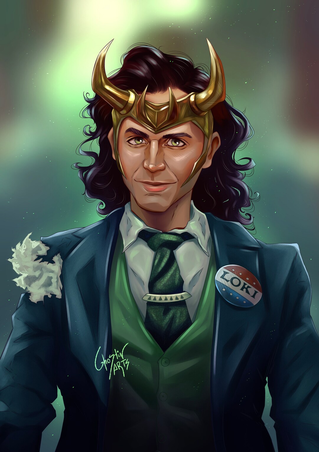 Print of LOKI / A4 Fan Art - Etsy