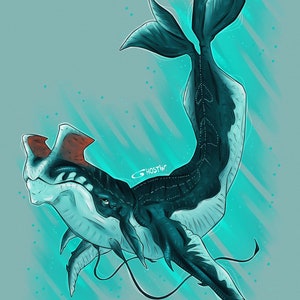 Tulkun (AVATAR) /A4 Print of Art - Etsy