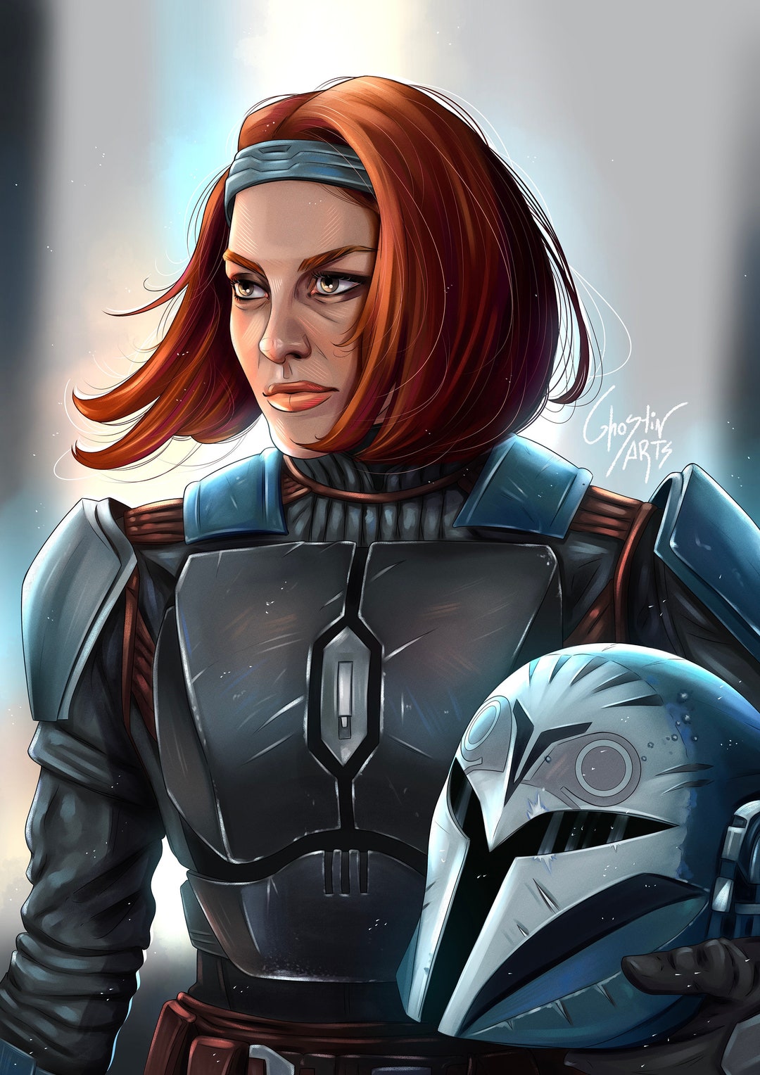 Print of Bo Katan Kryze /A4 Fan Art - Etsy