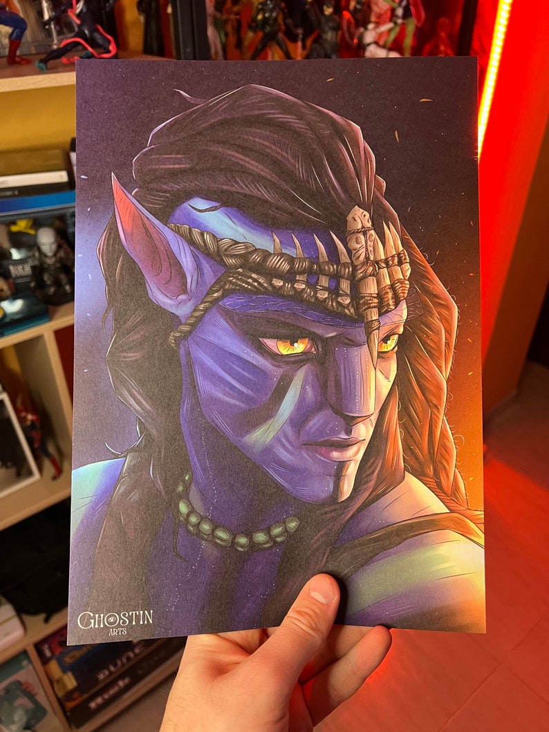 Print of Jake Sully AVATAR /A4 Fan Art - Etsy
