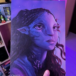 Print of Tsireya (AVATAR) /A4 Fan Art - Etsy