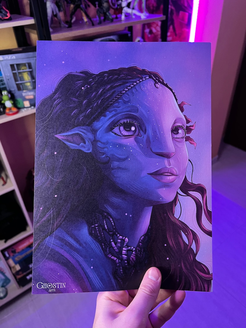 Print of Tsireya AVATAR /A4 Fan Art - Etsy