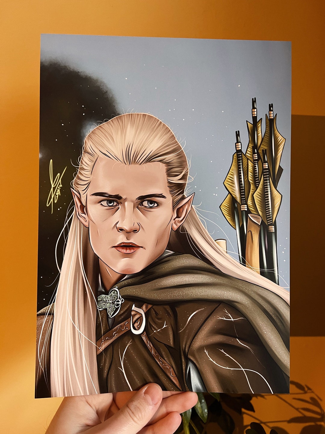 Print of Art, LEGOLAS A4 / Fan Art - Etsy