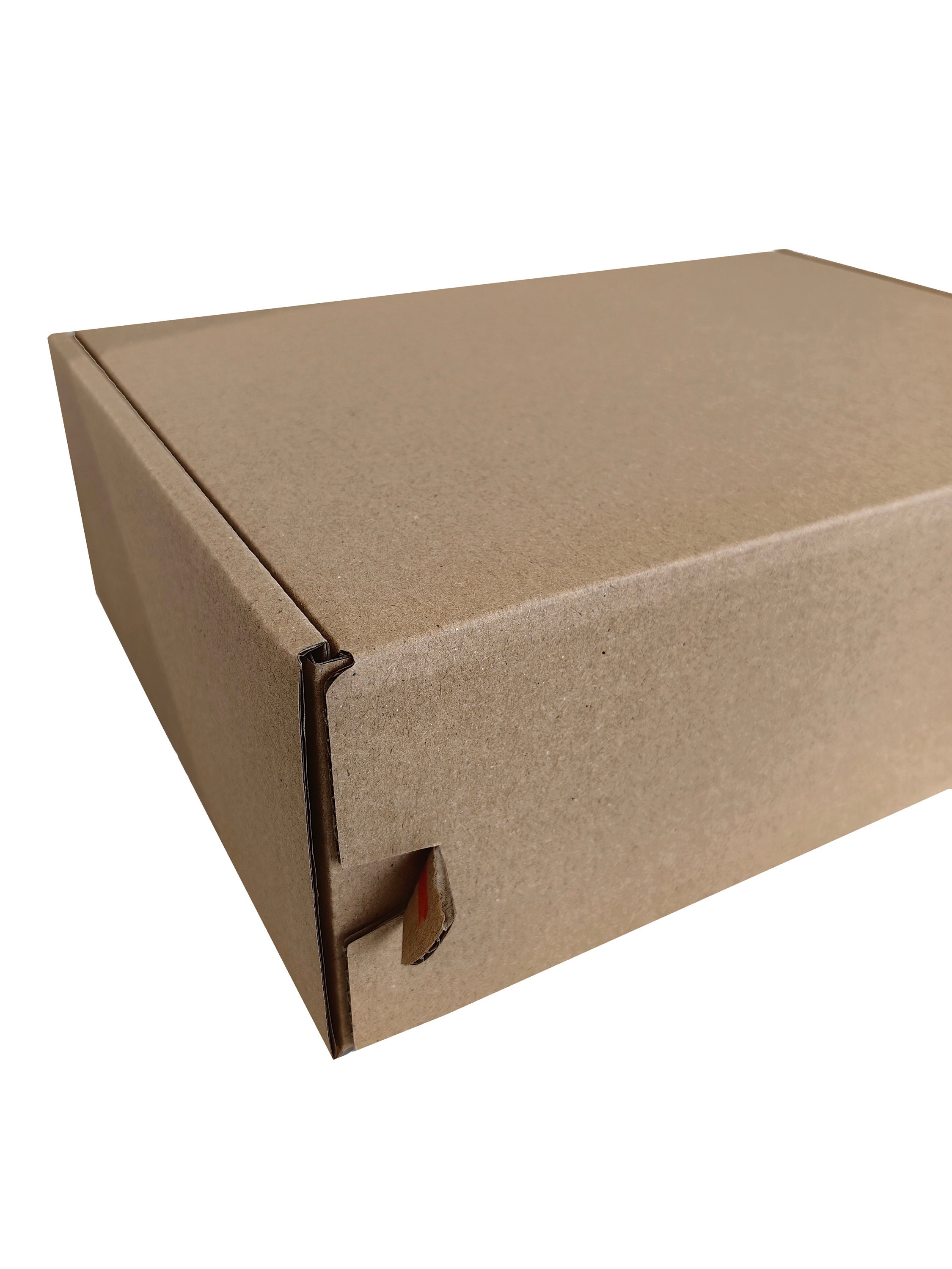 Peel & Seal Brown 12x9x4 Storage Tear Strip Boxes Ecommerce Postal Gift ...
