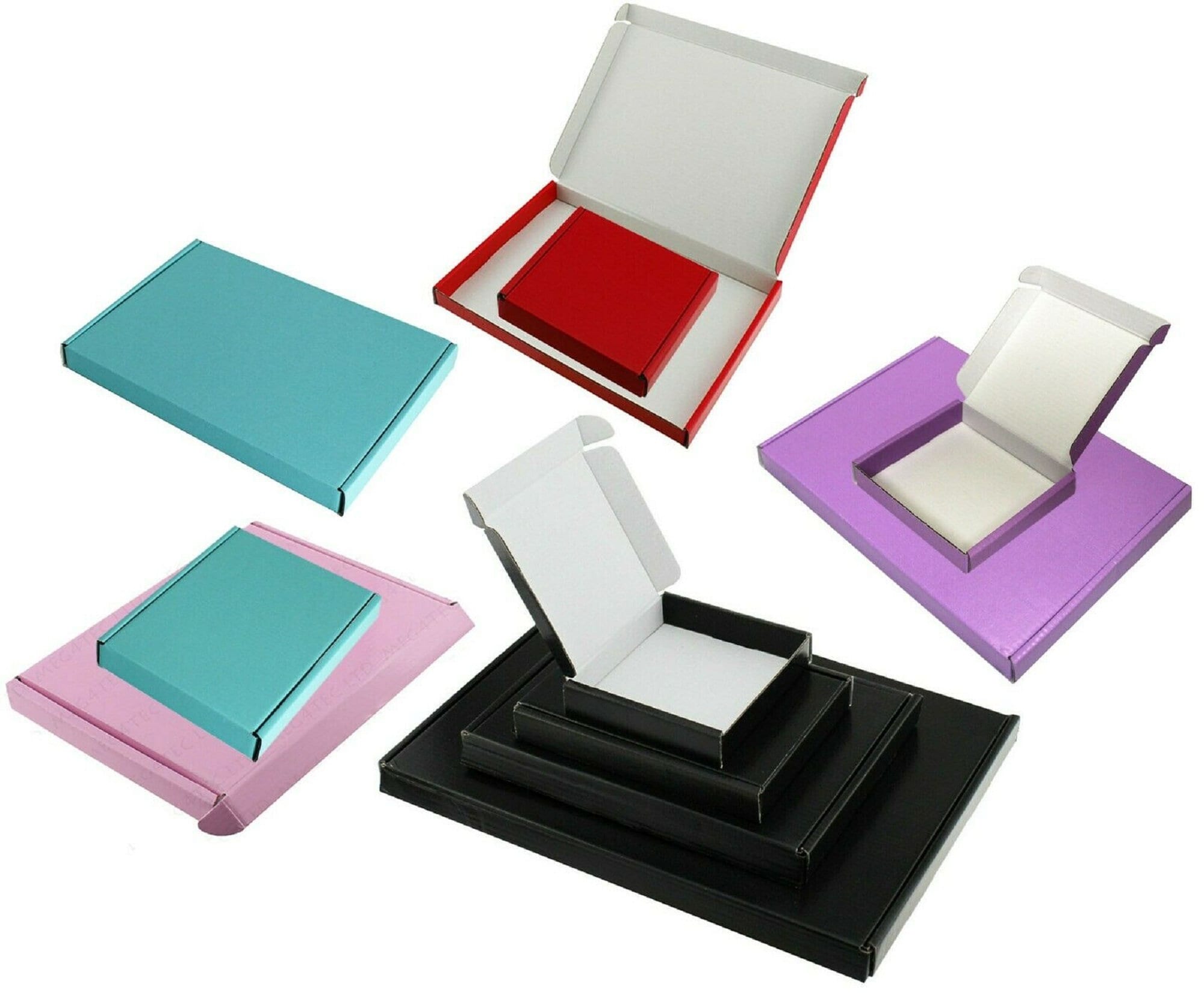 Coloured Large Letter Postal Cardboard Mailing Shipping Box - Etsy UK