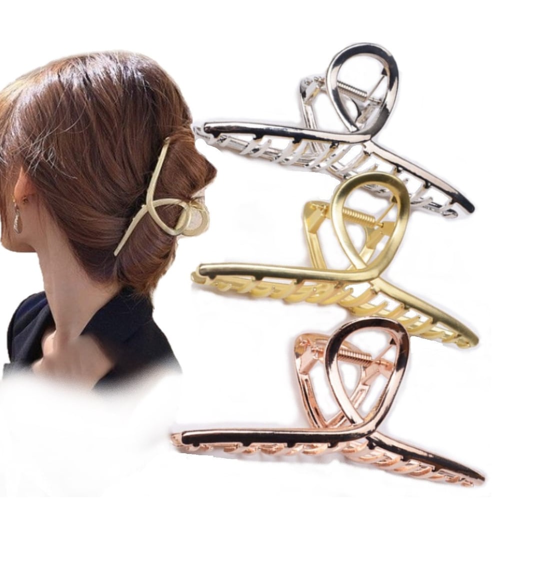 Hair Clips, Metal Hair Clips, Metal Hair Claws, Hair Accessories, Hair ...