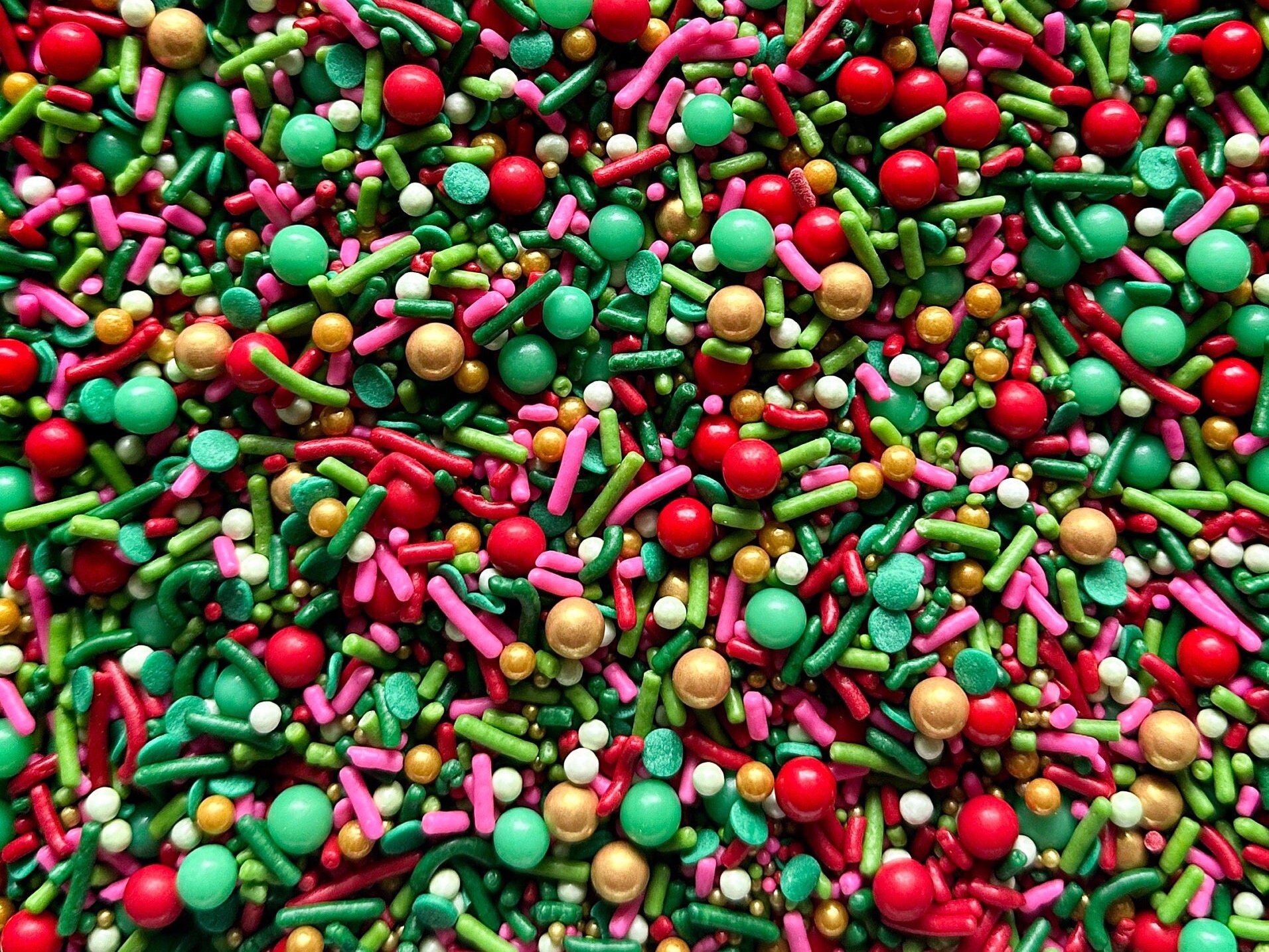 Merry and Bright Sprinkle Mix, Holiday Sprinkles - Etsy