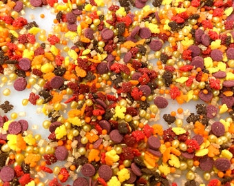Fall Sprinkles Mix - Etsy