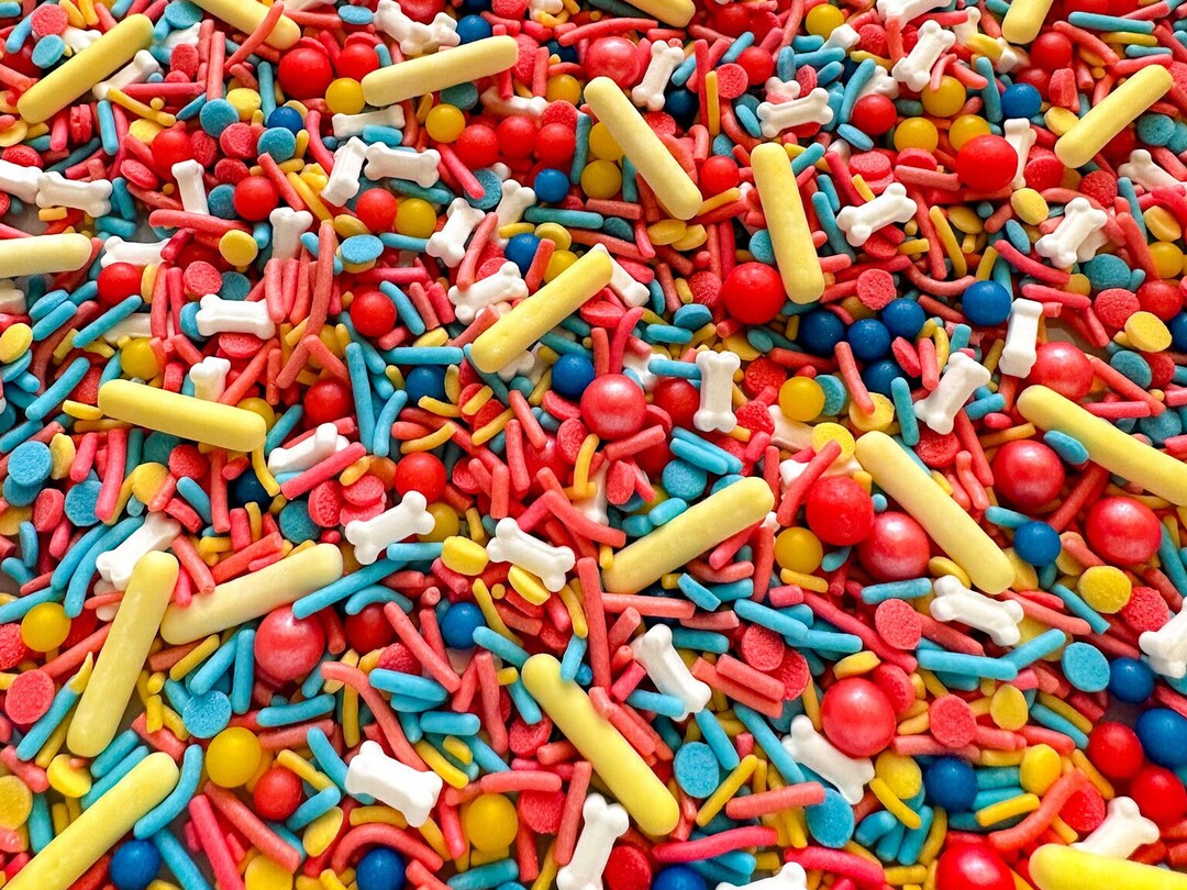 Rescue Pups Sprinkle Mix, Paw Patrol Theme Sprinkles - Etsy