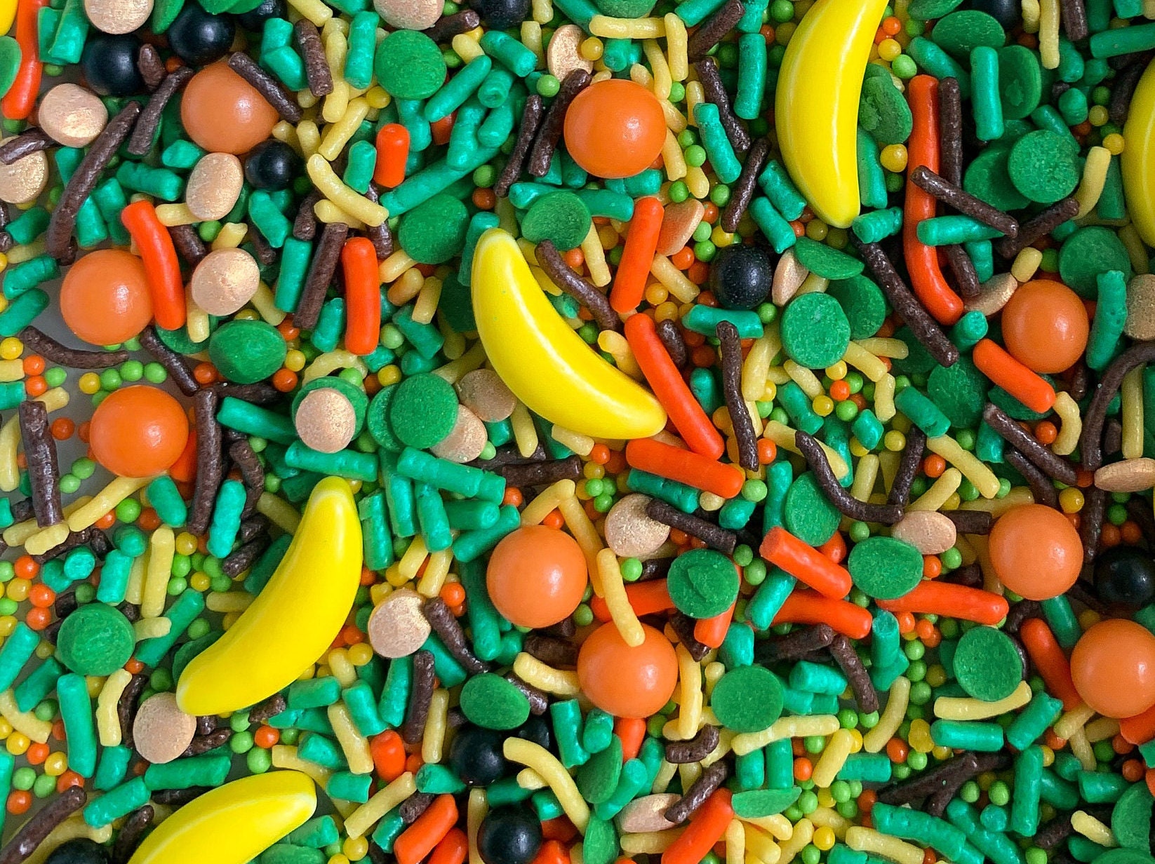 Monkey Around Sprinkle Mix, Jungle Party Sprinkles - Etsy