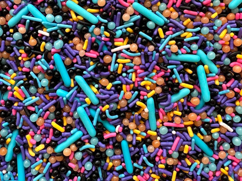 Mixtape Sprinkle Mix, Bright Neon Sprinkles - Etsy