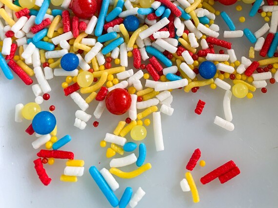 Clown Town Sprinkle Mix Circus Sprinkles | Etsy