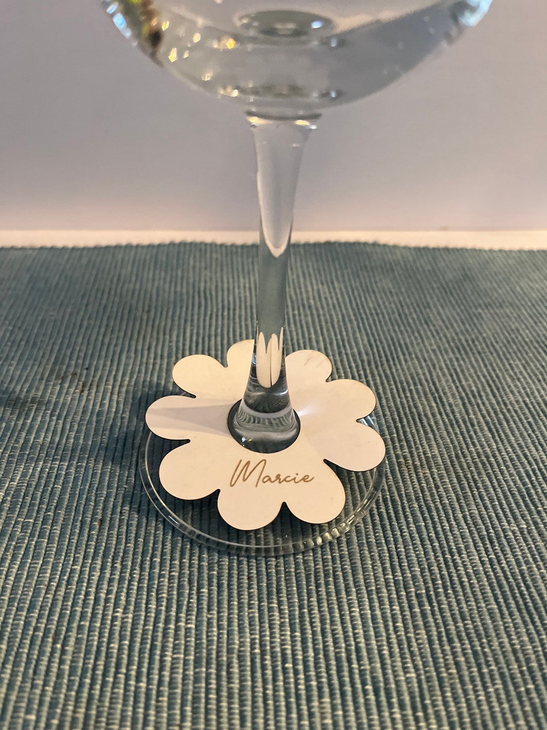 Wine Glass Name Tags, Wedding Name Tags, Wedding Name Favors, Wedding ...