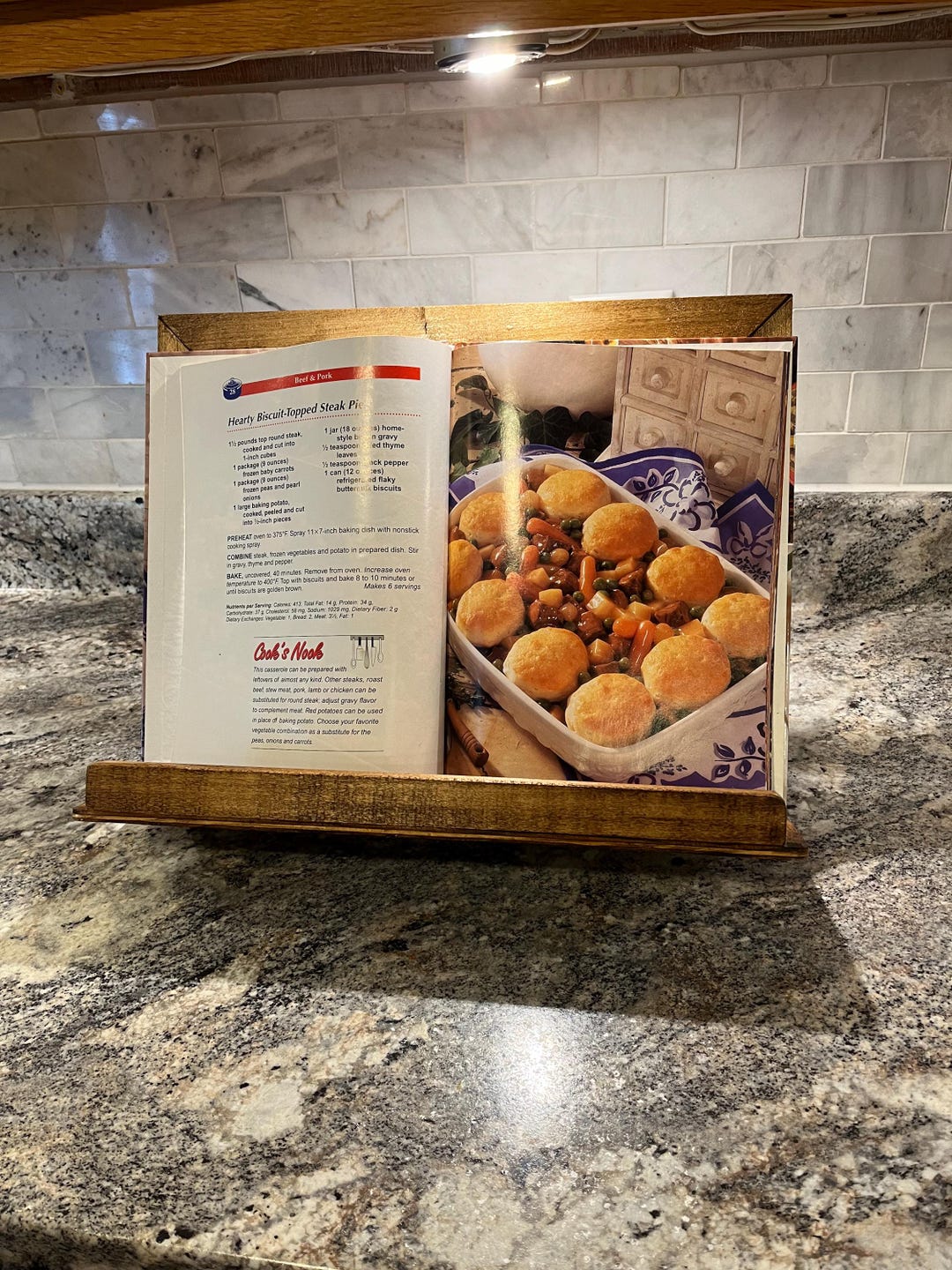 Cookbook Stand, Recipe Stand, Foldable Stand, Kitchen Decor,counter ...