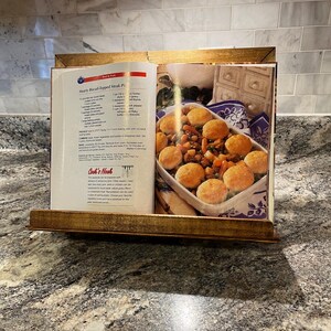 Cookbook Stand, Recipe Stand, Foldable Stand, Kitchen Decor,counter ...