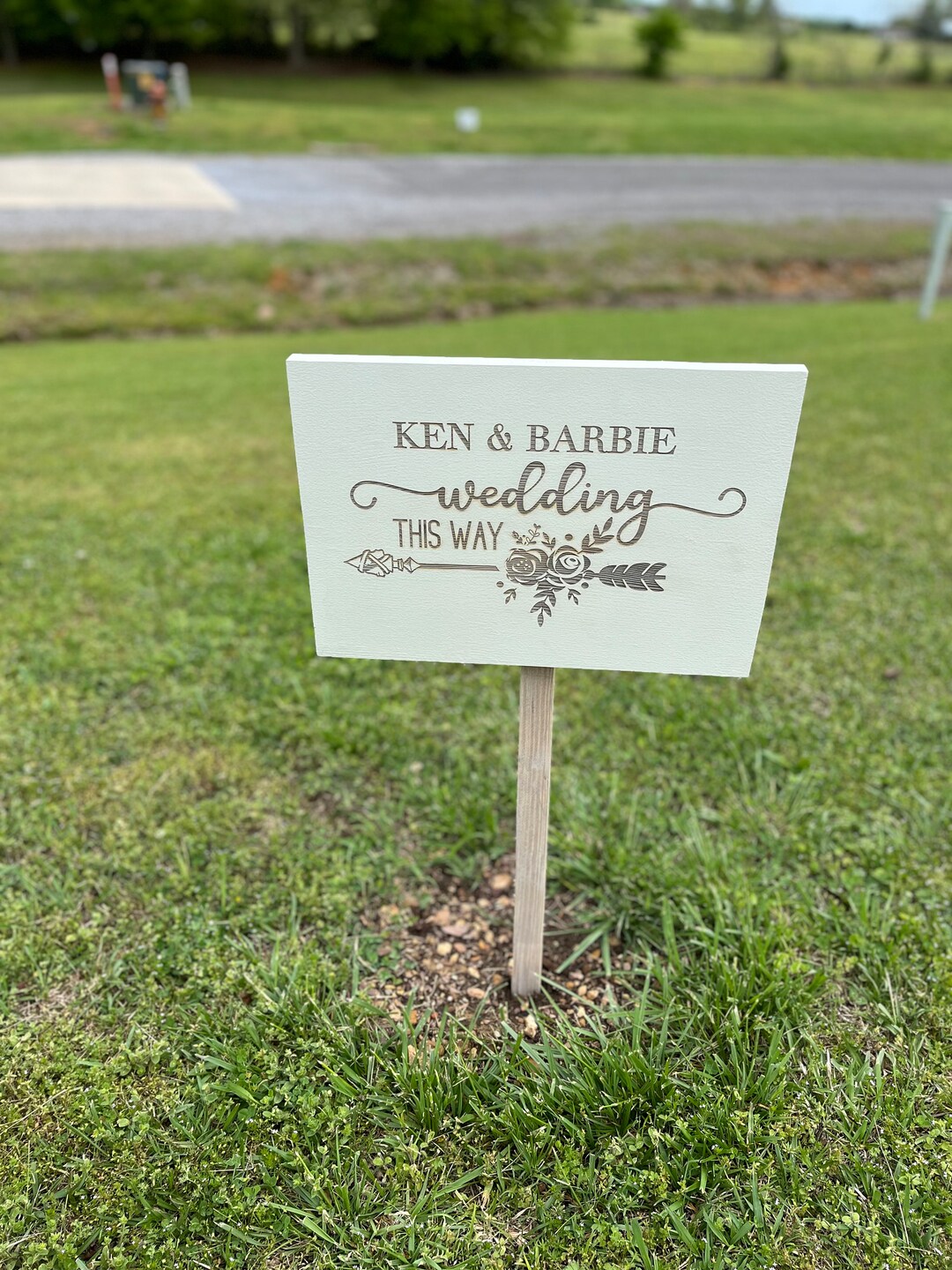Wedding Yard Sign/wedding Arrow Sign/wedding Sign/reception Sign ...