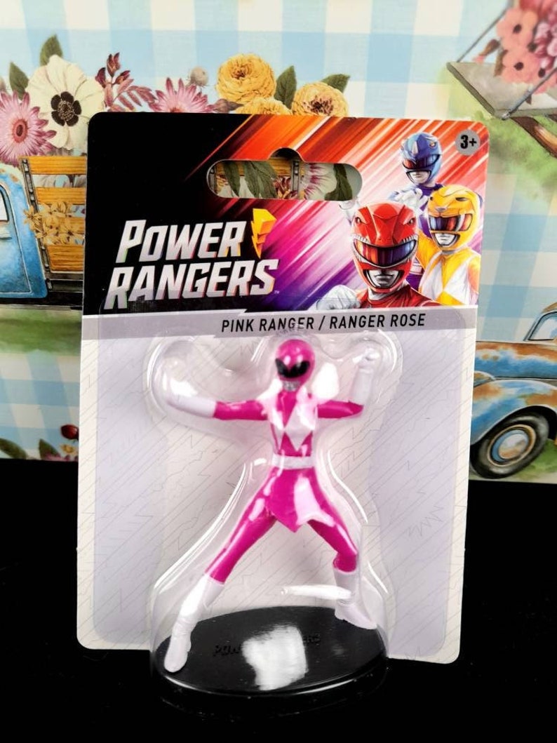 Power Rangers Pink Ranger Minifigure Collectible Toy/ Power - Etsy