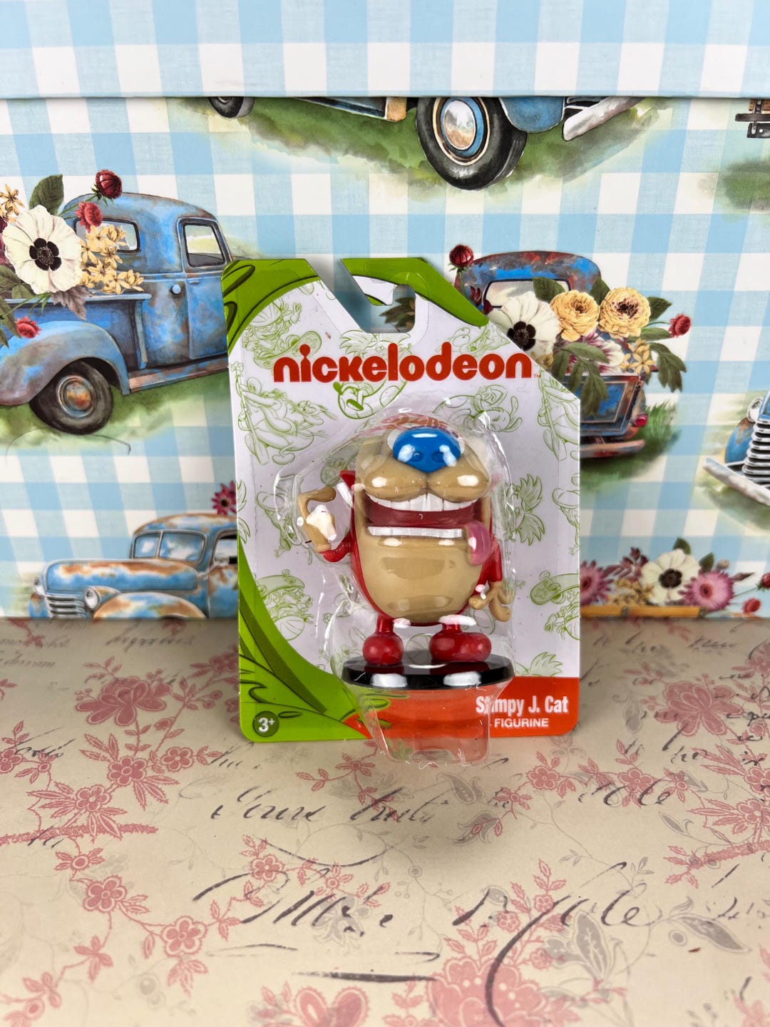 Ren and Stimpy "stimpy J. Cat" Minifigure Collectible Toy/ Ren and ...