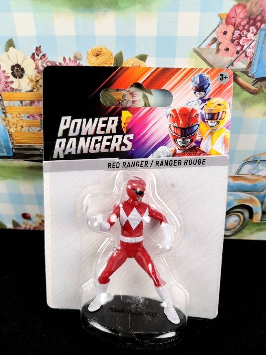 Power Rangers Ranger Rouge Red Ranger Minifigure Collectible Toy/ the ...